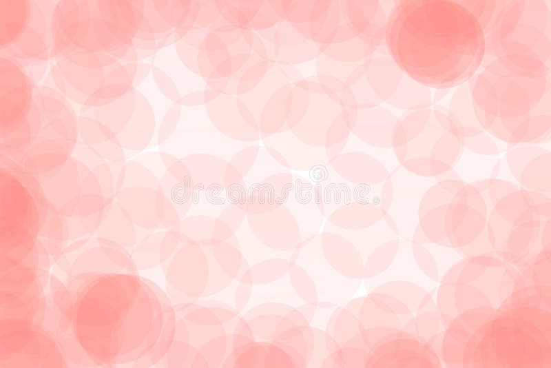 Bitmap Illustration with Chaotic Pink Circles Stock Illustration ...