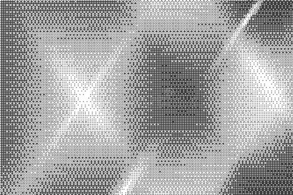 Bitmap Pattern with Pixel Texture. Dotted Gradient. Retro Vector ...