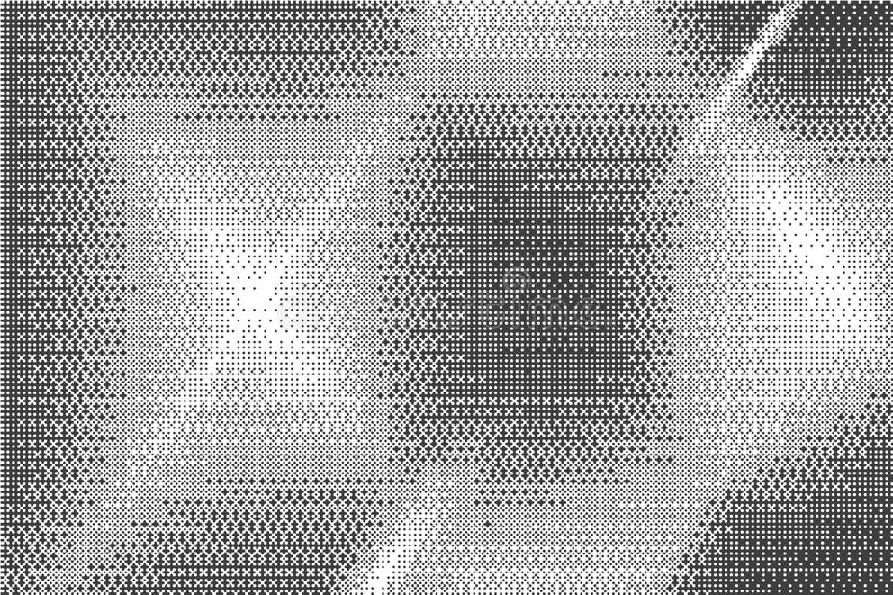Bitmap Pattern With Pixel Texture Dotted Gradient Retro Vector Gradation Of Computer Game Bg