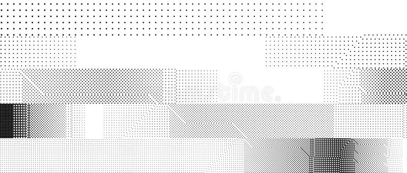 Bitmap Pixelated Striped Pattern. Glitchy Noise Stripe Texture ...