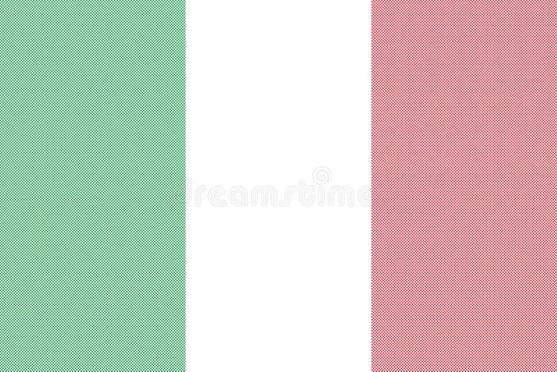 Bitmap Style Vector of Italian (italy) Flag. Stock Vector ...