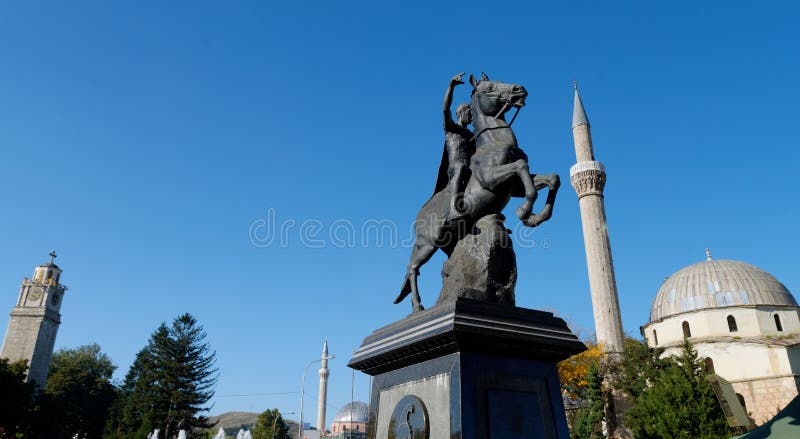 BITOLA, MACEDONIA, stock image. Image of religion, cupola - 46094697