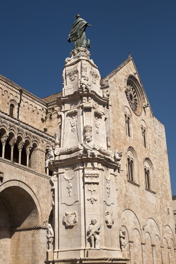 Bitonto (Apulia, Italy) -Cathedral Stock Image - Image of bitonto ...