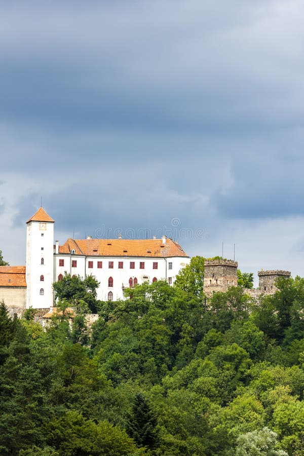 Bitov Castle, Czech Republic Stock Image - Image of moravia, building ...