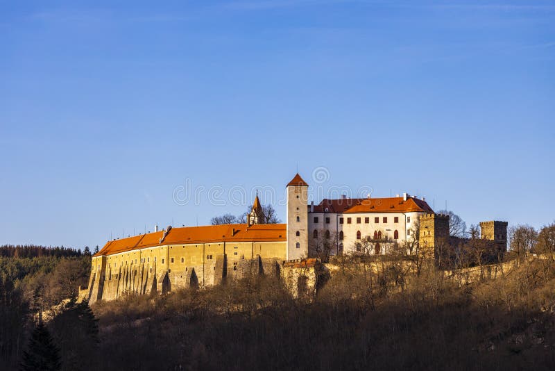 Bitov Castle in Czech Republic Stock Image - Image of monument, ruins ...