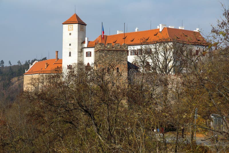 Bitov Castle, South Moravia, Czech Republic Stock Image - Image of ...