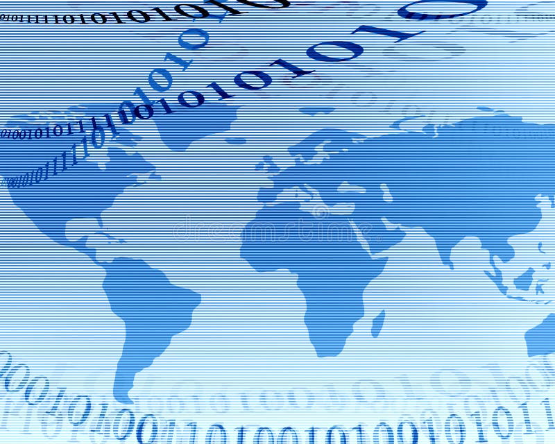 Bits and bytes stock illustration. Illustration of wide - 5520904