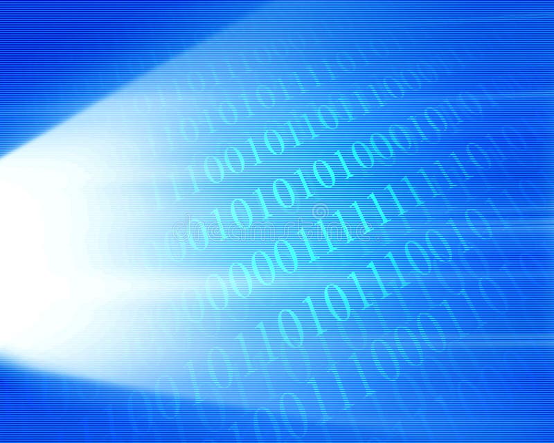 Bits and bytes stock illustration. Illustration of sign - 34377785