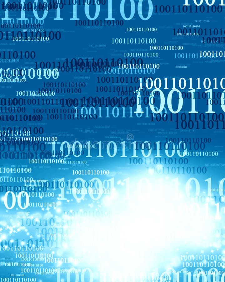 Bits and bytes stock image. Image of science, online - 67168435