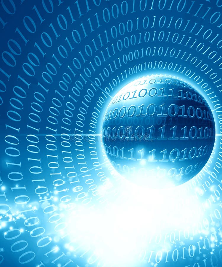 Bits and bytes stock illustration. Illustration of computers - 67432454