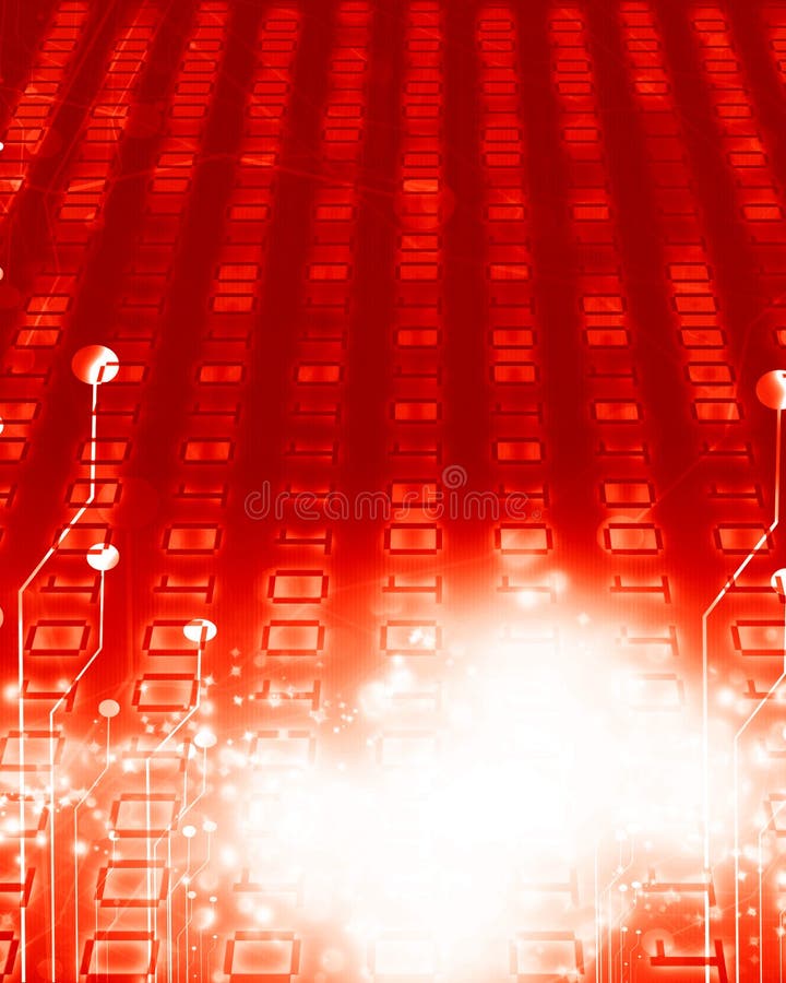 Bits and bytes stock illustration. Illustration of research - 7012024