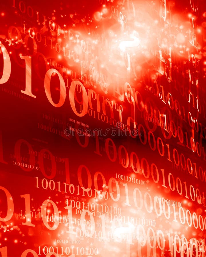 Bits and bytes stock illustration. Illustration of research - 7012024