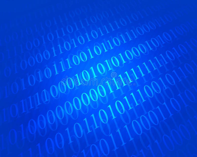 Bits et octets illustration stock. Illustration du octet - 2585374