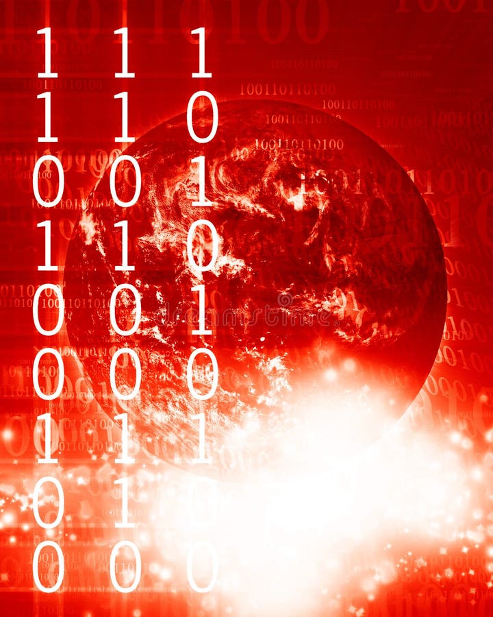 Bits et octets illustration stock. Illustration du science - 70769626