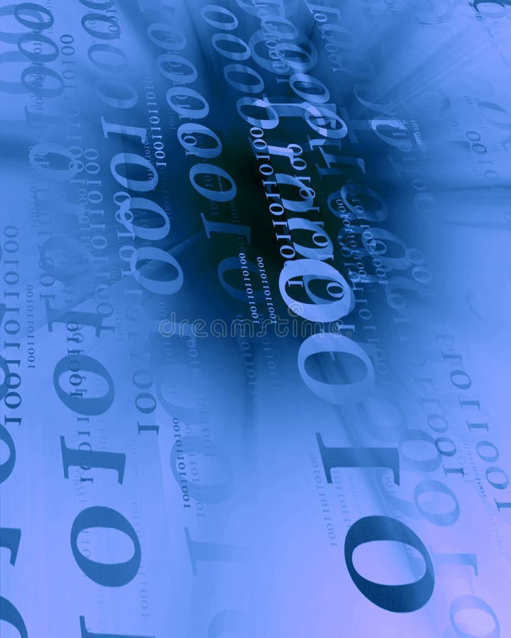 Bits et octets illustration stock. Illustration du technologie - 7355301