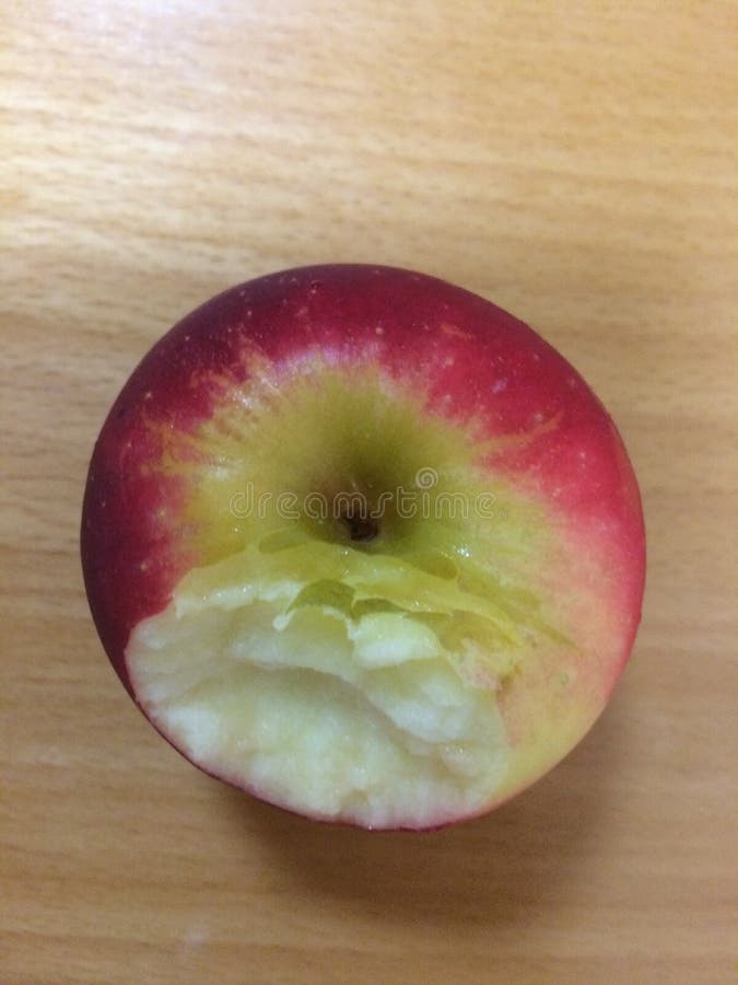 Bitten Apple stock image. Image of element, fruit, icon - 327022567