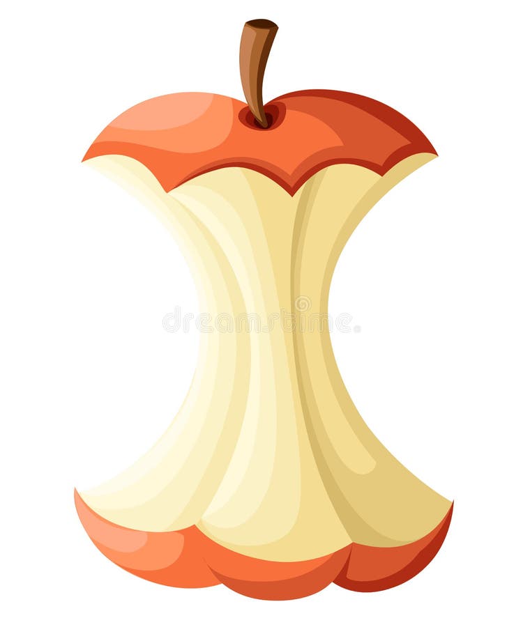 Half Bitten Apple Stock Illustrations – 253 Half Bitten Apple Stock ...