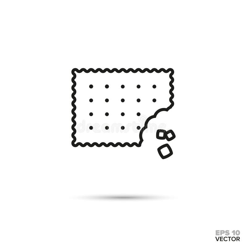 Cracker Icon In Trendy Design Style. Cracker Icon Isolated On White ...