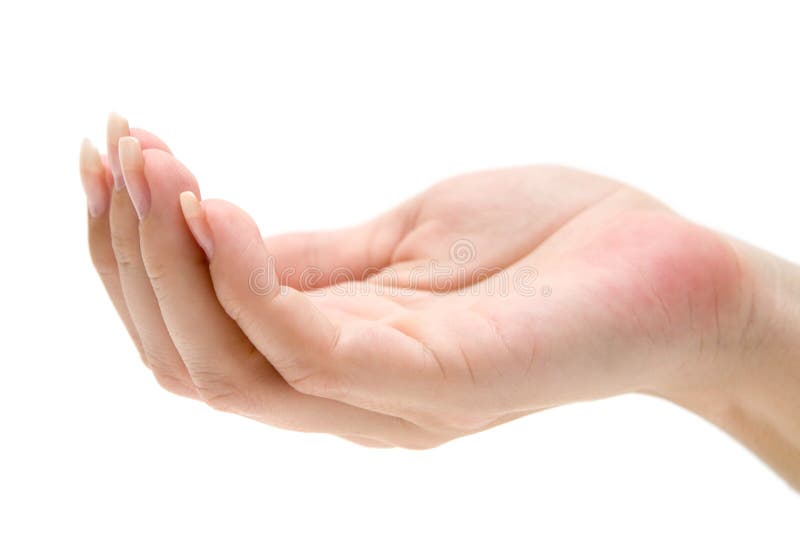 Bitten der Hand stockbild. Bild von gesten, sonderkommandos - 4259799