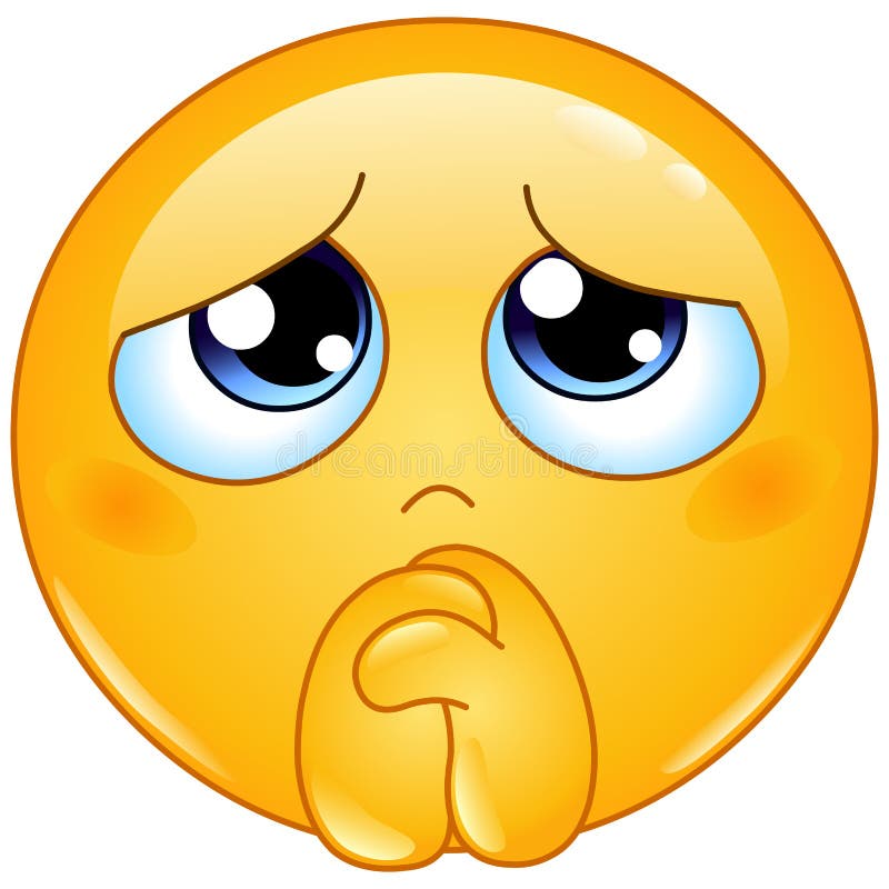 Bitten von Emoticon vektor abbildung. Illustration von zicklein - 41405302