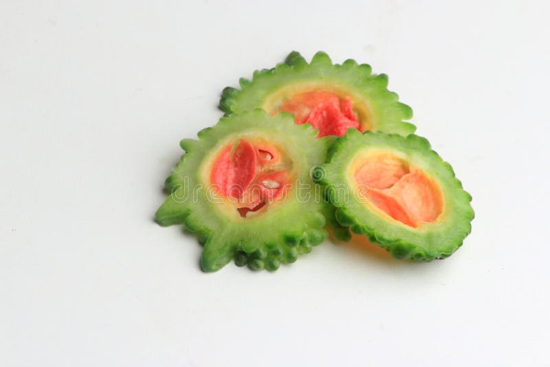 Bitter guard slices stock image. Image of close, fresh - 21590305