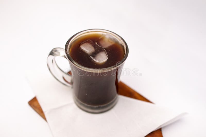 Bitter iced coffee stock image. Image of breakfast, cool - 361853221