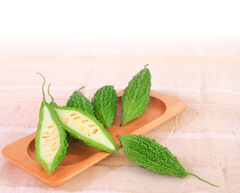 Bitter melon, Bitter gourd stock image. Image of baby - 32280079