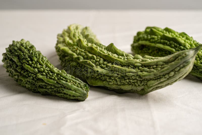 Bitter Melon vegetable stock photo. Image of tropical - 267002396