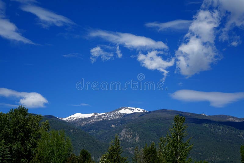 Bitterroot Mountain Valley - Montana Stock Image - Image of outdoors ...