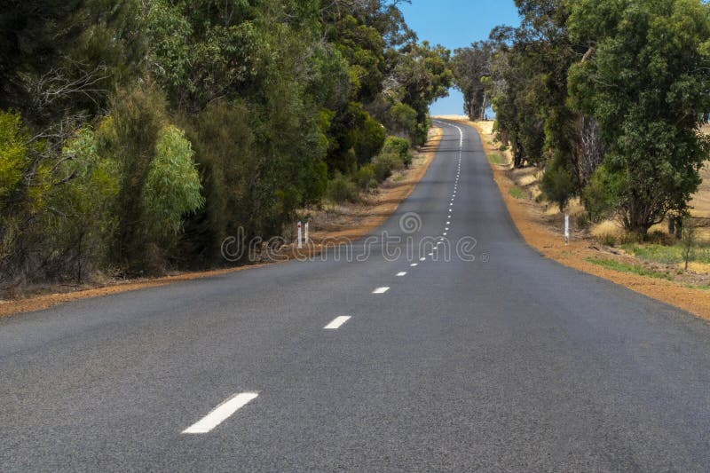 Bitumen road white lines stock image. Image of blue - 308032361