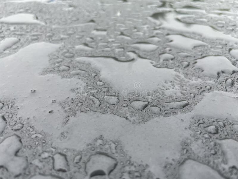 Bitumen Rubber Waterproofing Mastic Applied To Surface Stock Photo ...