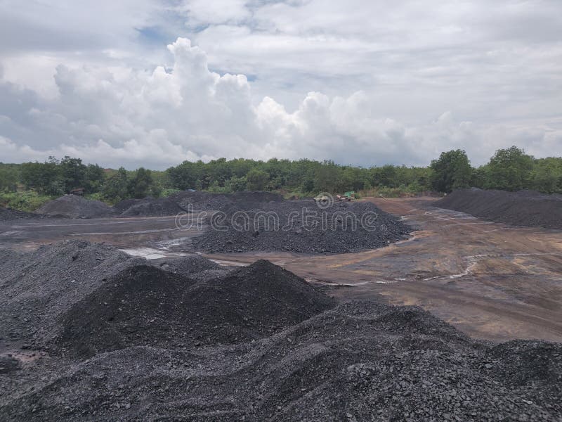 Bitumeux - Charbon Anthracite En Main Photo stock - Image du brun, fond ...