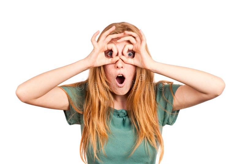 Bizarre photo stock. Image du verticale, visage, femelle - 19714558