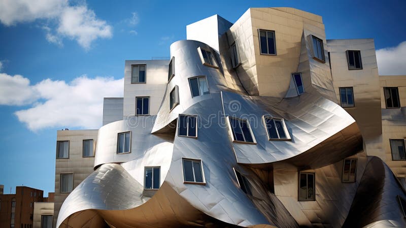 Bizarre Architecture of Art Building, Creative Comeliness Stock Photo ...