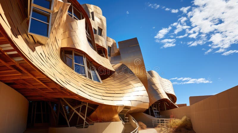 Bizarre Architecture of Art Building, Creative Comeliness Stock Photo ...