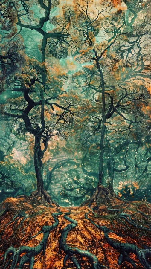 A Bizarre, Inverted Forest Where Roots Stretch Toward the Sky and ...