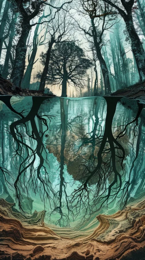 A Bizarre, Inverted Forest Where Roots Stretch Toward the Sky and ...