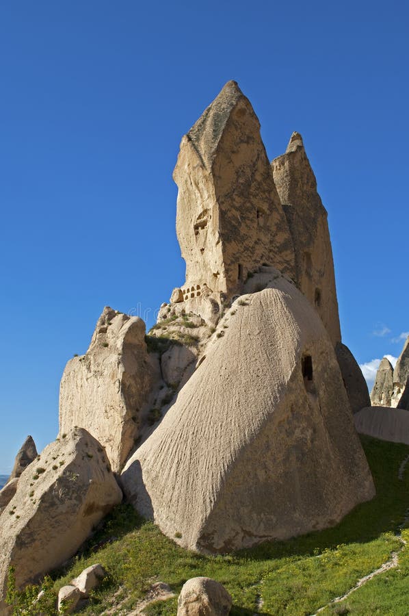 Bizarre rocks stock image. Image of kapadokya, rock, anatolia - 31794805
