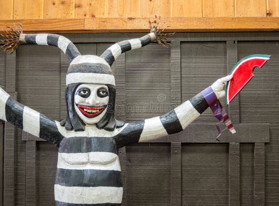 Bizarre statue editorial photography. Image of colors - 95649012