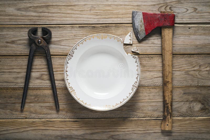 Bizarre tableware stock image. Image of bizarre, threat - 45222595
