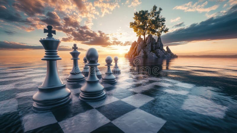 Bizarre Terrain Characterized by Hovering Islands and Oversized Chess ...