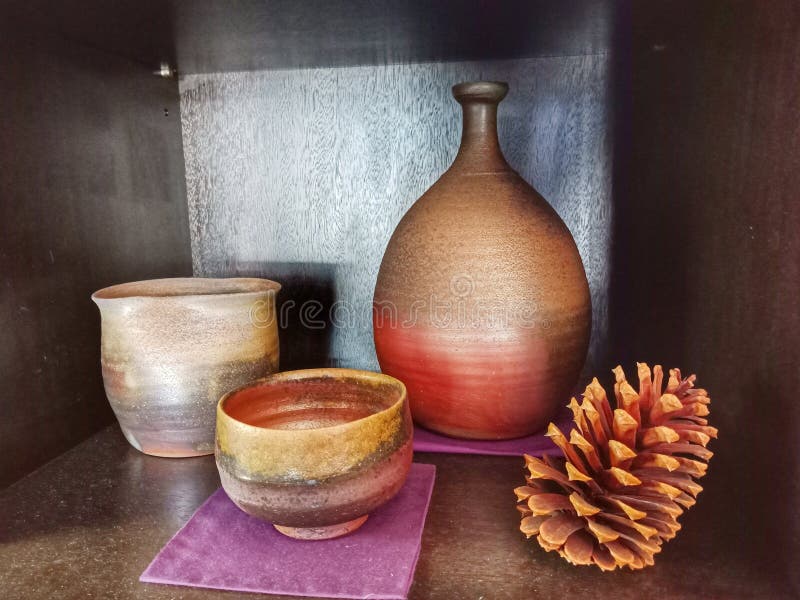 Bizen crafts stock photo. Image of cone, handcrafted - 136921124