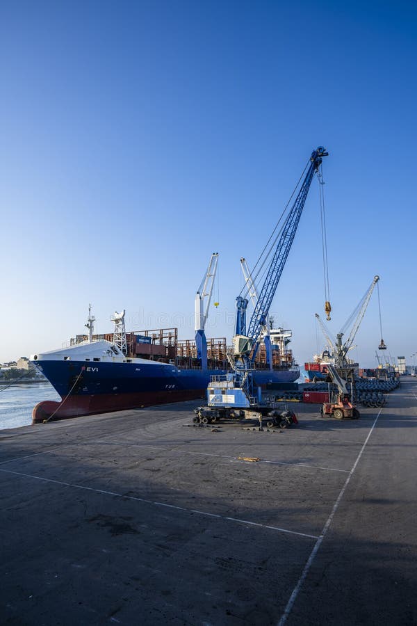 Bizerte, Tunisia - November 04, 2024: Ships in the Seaport of Bizerte ...