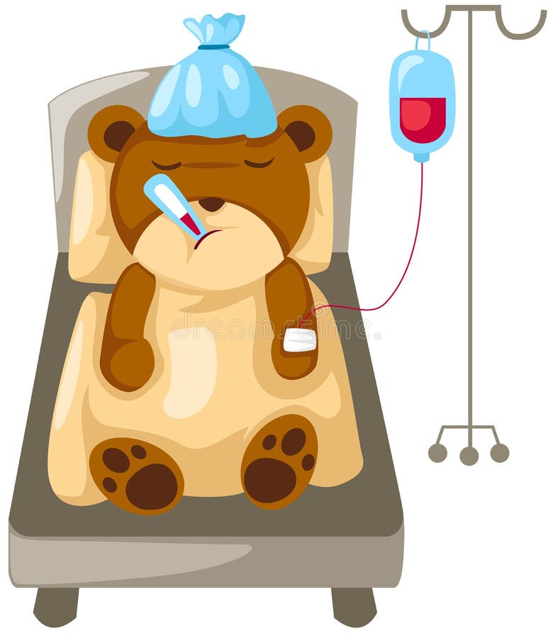 Sjuk tecknad film stock illustrationer. Illustration av begrepp - 32500655