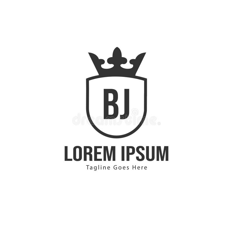BJ Letter Logo Design. Creative Modern BJ Letters Icon Illustration ...