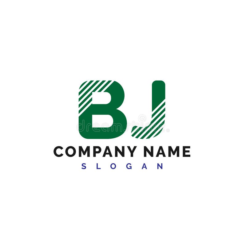 BJ Logo Design. BJ Letter Logo Icon Vector Illustration - Vector Stock ...