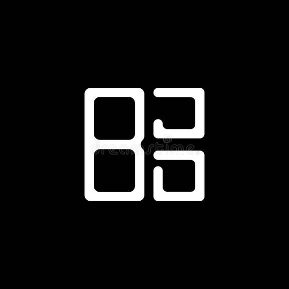 BJD Letter Logo Creative Design with Vector Graphic, BJD Stock Vector ...