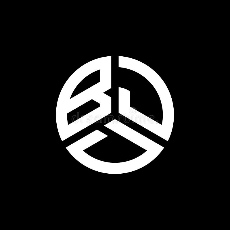 BJD Letter Logo Design on White Background. BJD Creative Initials ...