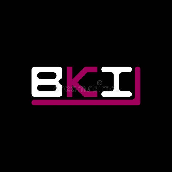 BKI Letter Logo Creative Design with Vector Graphic, BKI Stock ...