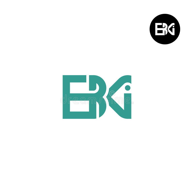 BKI Logo Letter Monogram Design Stock Vector - Illustration of venture ...